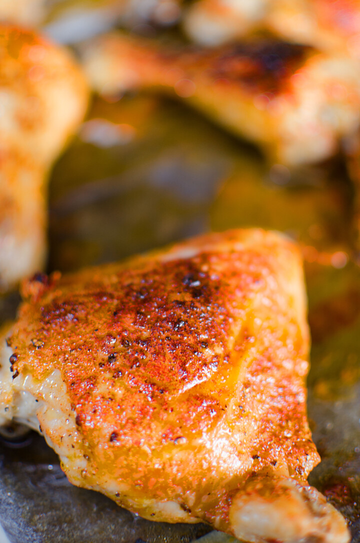 Crispy Buttery Buffalo Baked Chicken