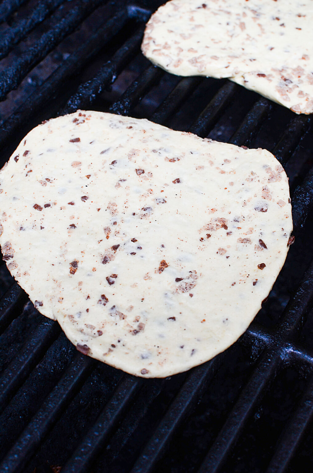 Grilled Cinnamon Bun Flatbread with Fruity Topping