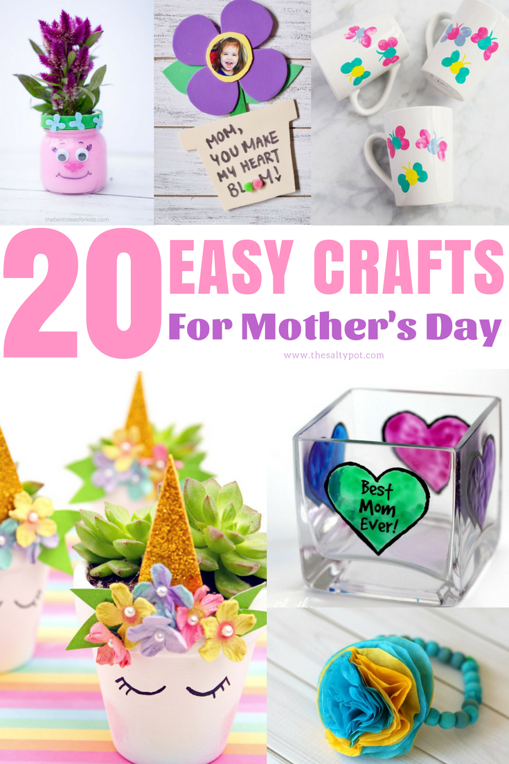 25 EASY Mother s Day DIY Crafts For Kids