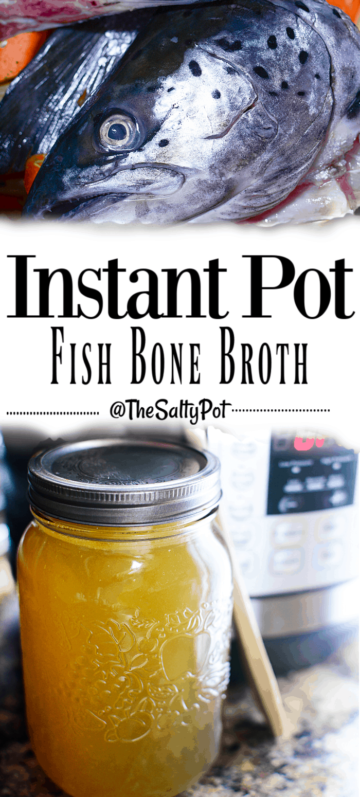 Easy Instant Pot Fish Broth Recipe | The Salty Pot