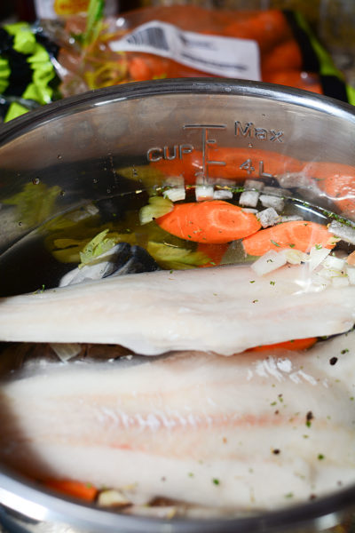 Easy Instant Pot Fish Broth Recipe | The Salty Pot