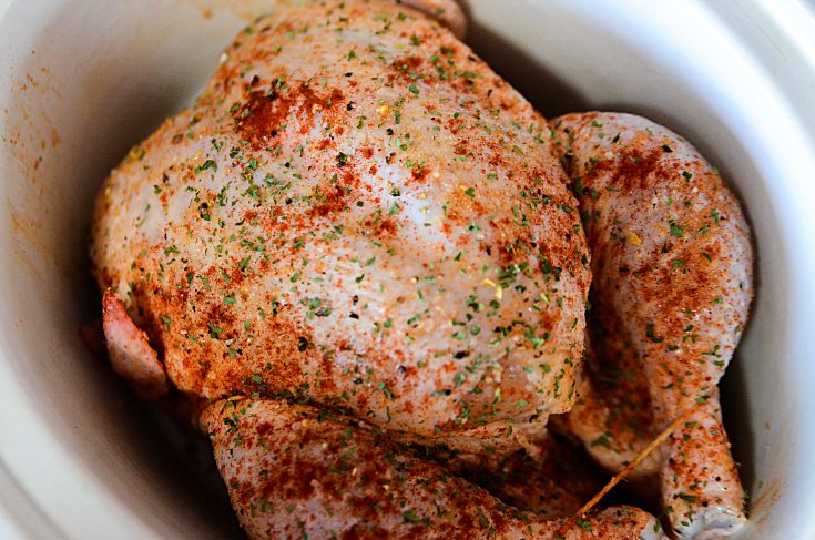 Super Easy Crockpot Chicken