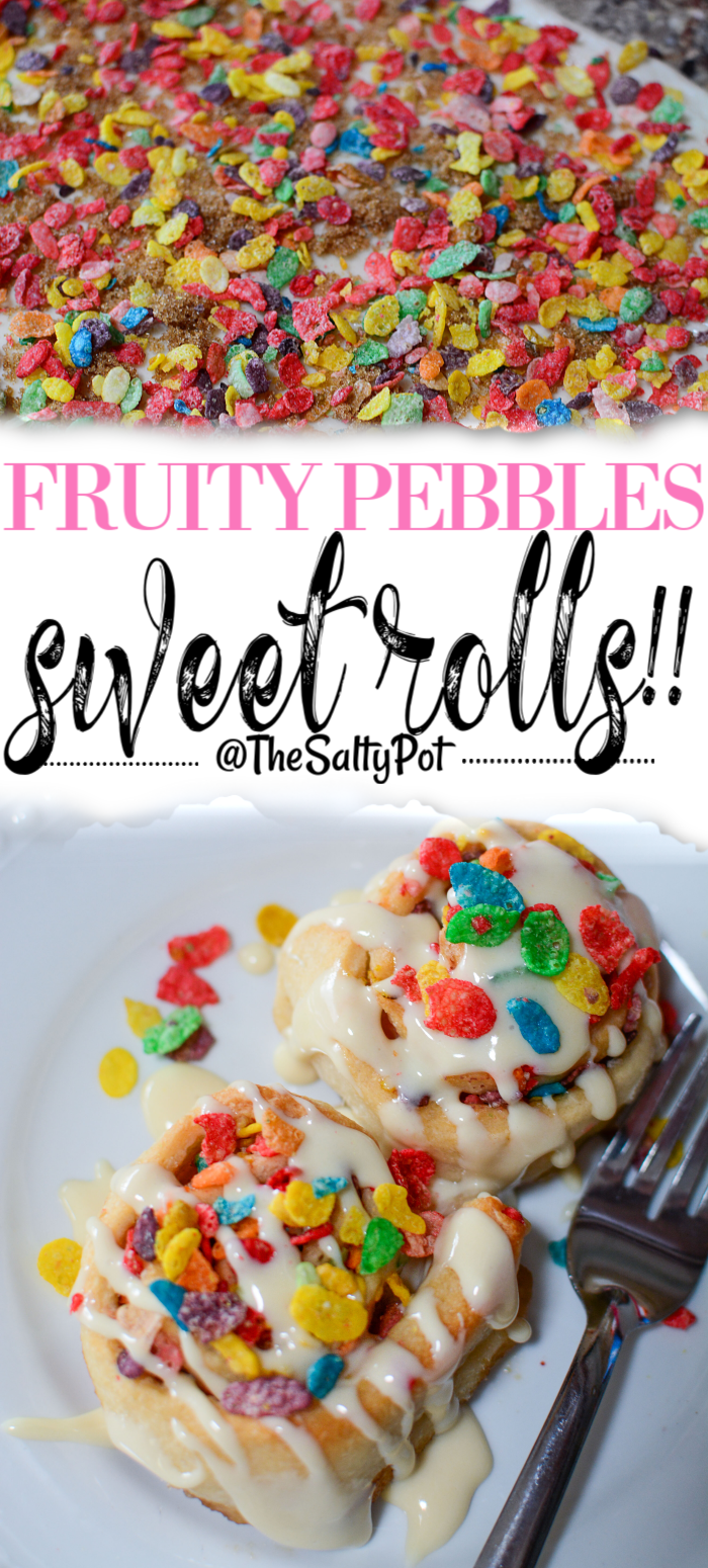 Fruity Pebble Sweet Rolls