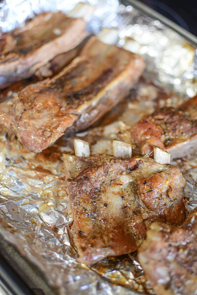 Tender Oven-Roasted BBQ Ribs (Low and Slow!)