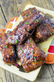 Tender Oven-Roasted BBQ Ribs (Low and Slow!)