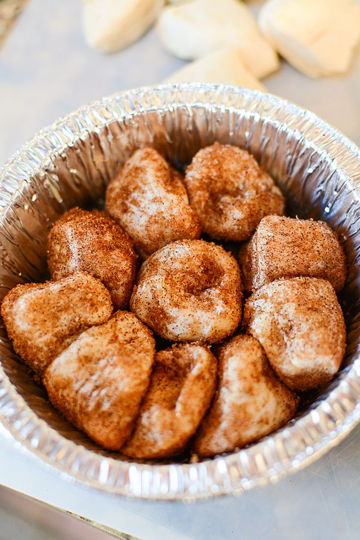 Mini Pecan Caramel Monkey Bread Desserts