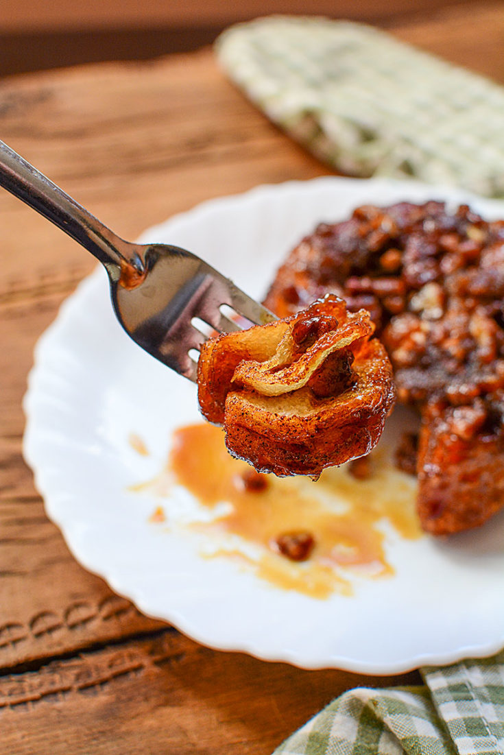 Mini Pecan Caramel Monkey Bread Desserts