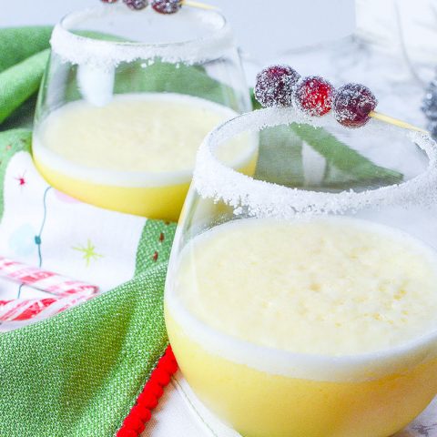Advocaat Snowball - A Christmas Cocktail