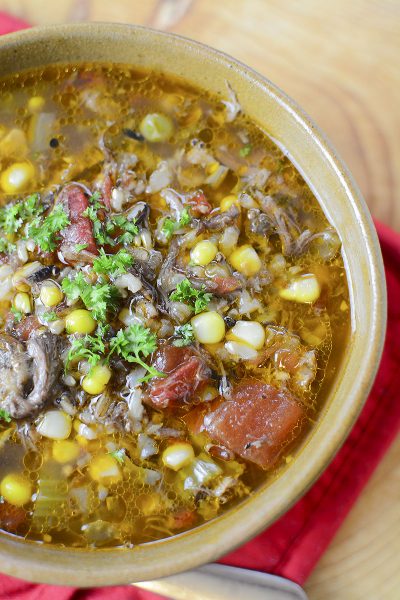 Hearty Beef and Rice Soup