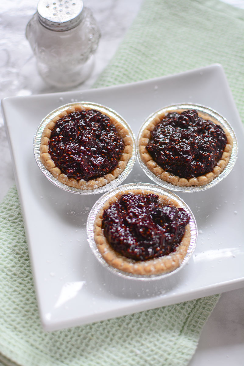 Sour Cherry Chia Seed Tarts | The Salty Pot