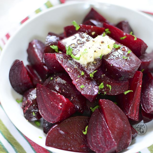 Pressure Cooked Beets