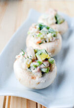 Easy, One Bite Shrimp and Avocado Bites