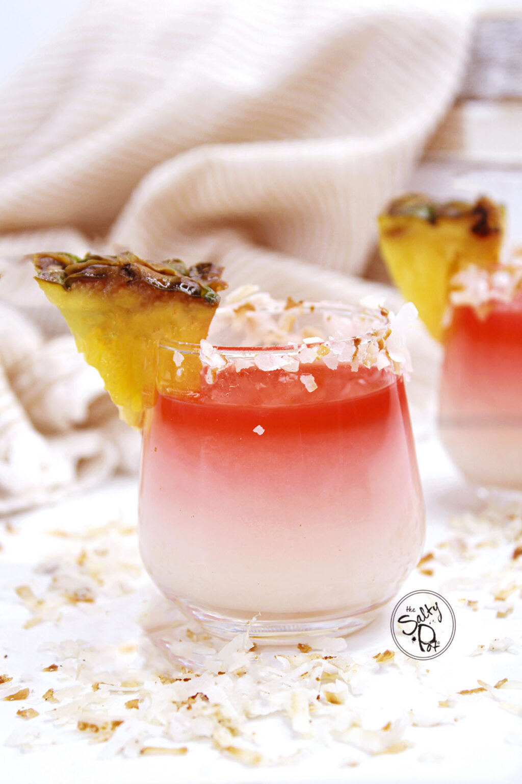 Tropical Pina Colada Shots