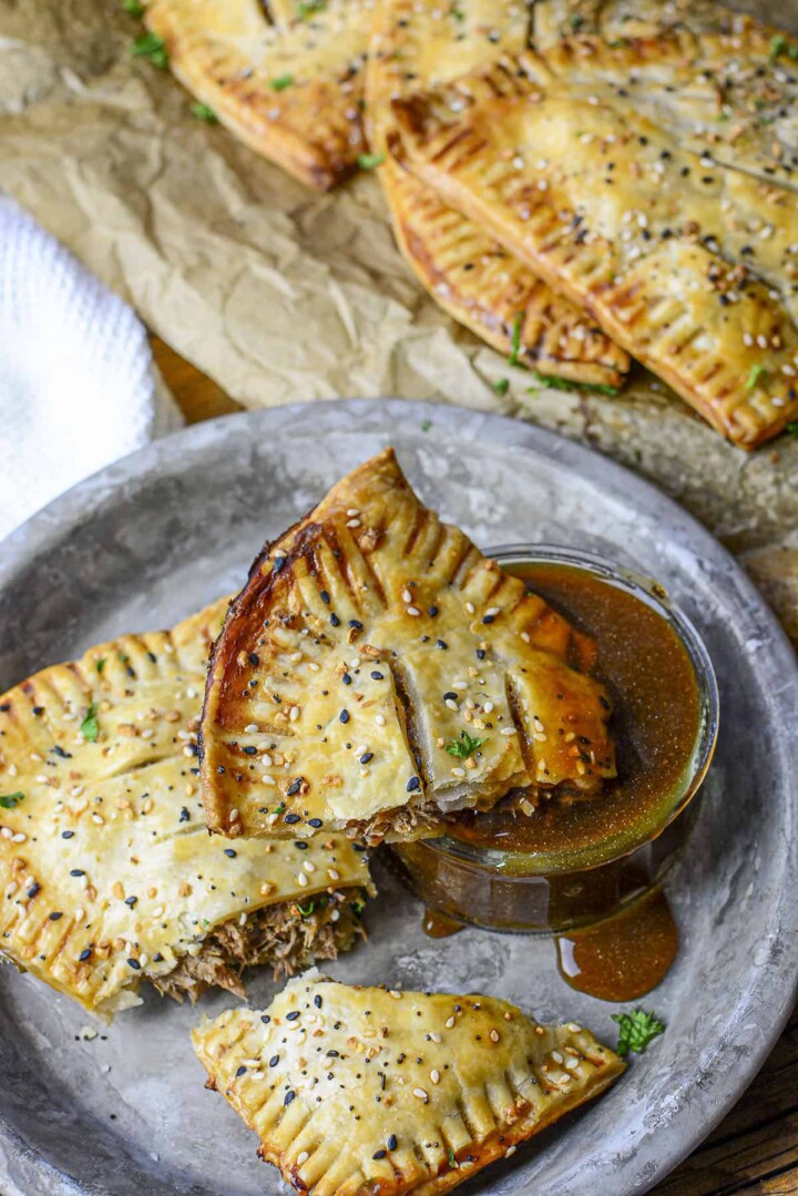 Flaky and Savory Beef Hot Pockets