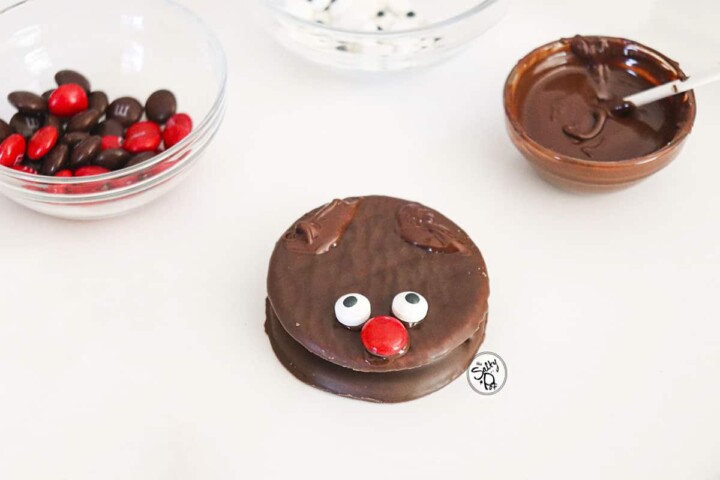 Reindeer Wagon Wheel Cookies