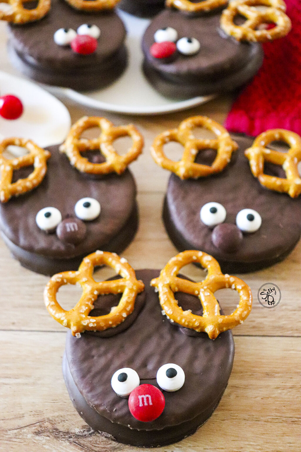 Reindeer Wagon Wheel Cookies