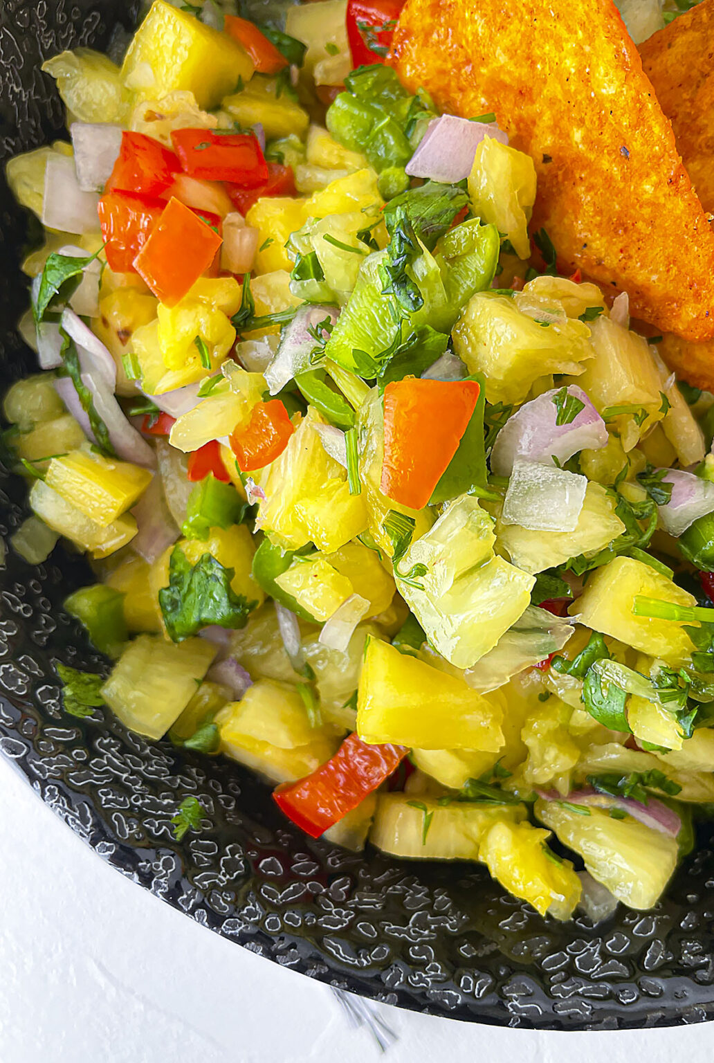 Zesty Pineapple Habanero Salsa