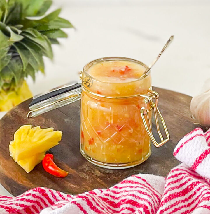 Sweet Chili Pineapple Sauce | The Salty Pot