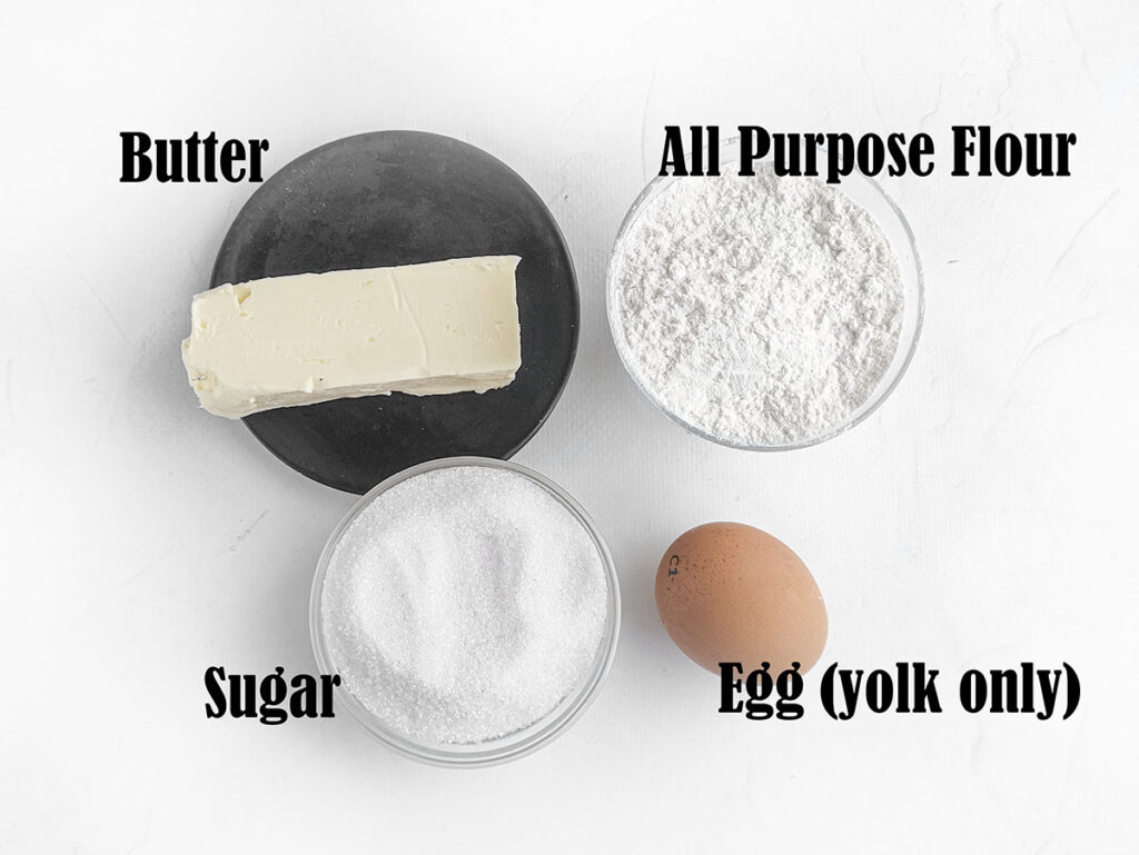 Easy 4 Ingredient Butter Cookies