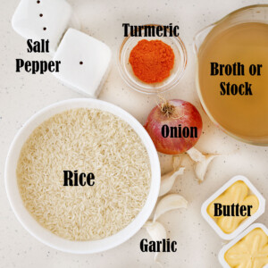 Turmeric Rice - Buttery and Delicious